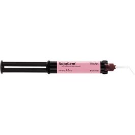 Coltene SoloCem Dual Cure Refill Tranlucent 5ml Syringe with 10 Mixing tips