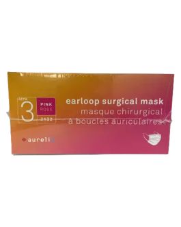 Supermax Aurelia Face Mask Level 3 Pink 2132 50/Bx