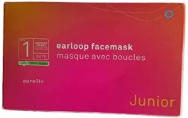 Supermax Aurelia Mask Procedure Earloop 3-Ply Level 1 Blue 50/box