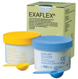 GC Exaflex Standard package Putty 1 - 278ml Jar of Base & Catalyst