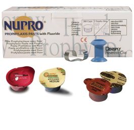 Dentsply PCD Nupro Prophy Cups Orange Coarse 200/box