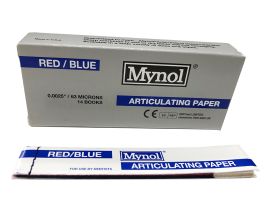Mynol Articulating Paper Red/Blue Strips 168 Sheets/box