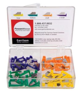 Garrison Fender Wedge Refill Large Yellow 60/pk