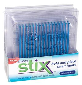 Microbrush Micro Stix Original Blue 64/pk DISCONTINUED
