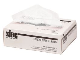 Zirc Handi Hopper Liners Clear 100/pkg
