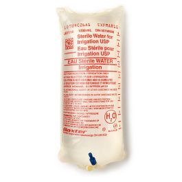 Sun Sterile Water Irrigation Solution 1000ml bag *NON-RETURNABLE*