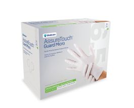 Medicom AssureTouch Guard PCP Surgical Glove, NL, White, Micro-Thk 8