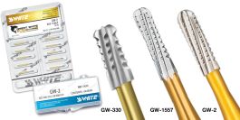 SS White Great White FG GW-4R #4 Round Gold plate 10/pk