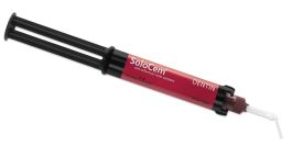 Coltene SoloCem Dual Cure Refill White Opaque 5ml Syringe w/10 Mixing tips