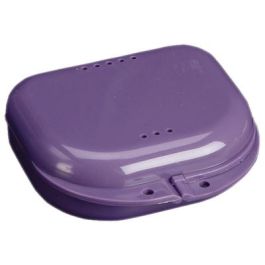 Plasdent Retainer Boxes Chroma Dark Purple w/ Label 12/pc