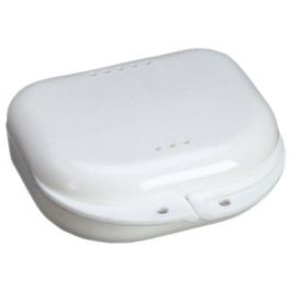 Plasdent Retainer Boxes – Chroma White (12/Pc) | Secure Hinged Storage
