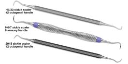 Hu-Friedy Sickle Scaler 204SD EverEdge 2.0 #9 Handle | Dental Scaler | SKU S204SD9E2