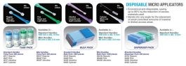 Premium Plus 902T Micro Applicators Standard Handle Fine (400's) Tube Pack