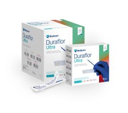 Medicom Duraflor Ultra Strawberry 5% Sodium Fluoride White Varnish 200/box