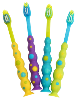 Quantum Toothbrush Mr. Bubbles Assorted Colours #S823 72/box