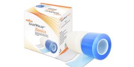 Safco SafeWrap Basics Barrier Film Blue Roll of 1200