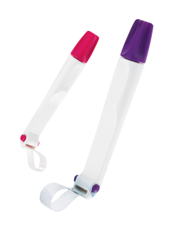 Medicom SafeMatrix Clear Contour Matrix Band 6mm Purple 50/Bx