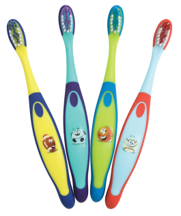 Quantum Toothbrush Lil' Leaguer Assorted Colours #SK006 72/box