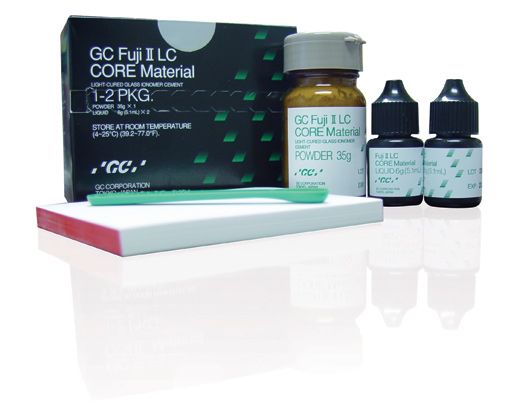 GC Fuji II LC Core material Blue 1 2 Kit